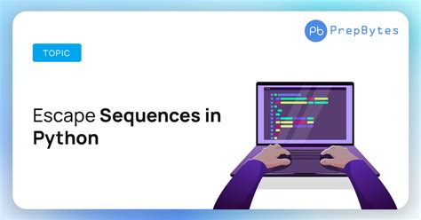 escape sequences in python