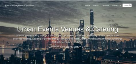 get event management system in php css javascript and mysql