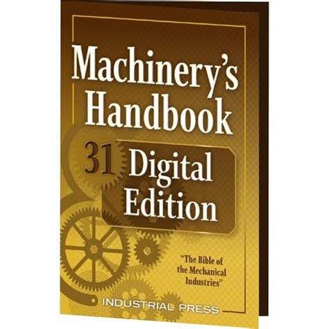 machinery s handbook 31st edition digital edition at