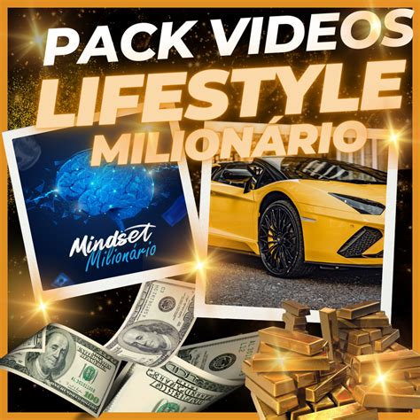 Pack Videos Lifestyle MilionÁrio 400 Vídeos Alta Resolução