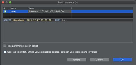 dbeaver でいい感じに date 型に bind parameter する方法 日付型のみ エキサイト techblog