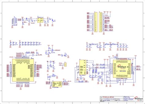 wiznet w5100s evb pico rp2040 board with ethernet the pi hut core
