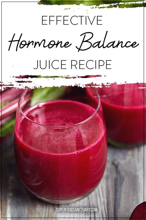Hormone Balancing Juice Recipe Superfood Sanctuary Juicing Recipes