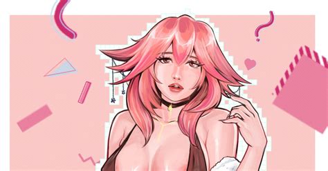 Sexy Fanart Anizuchie Yaemiko Rizal K F Cのイラスト Pixiv