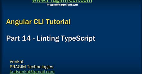 sql server and c video tutorial linting typescript