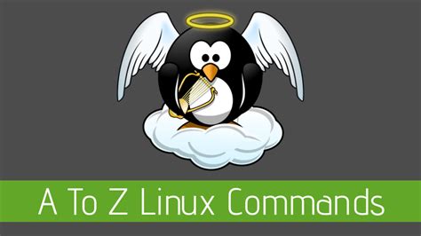 the ultimate a to z list of linux commands linux command
