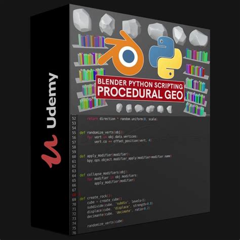 udemy procedural modeling in blender with python gfxdomain blog