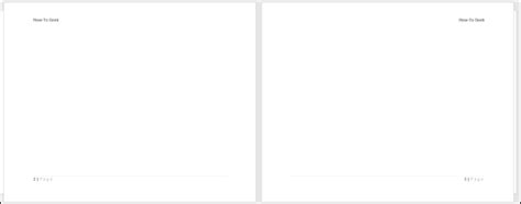 how to use multiple headers and footers in a single document