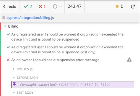 uncaught exception should not fail test inside beforeeach hooks · issue