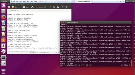 installing and configuring openldap server on ubuntu 15 04