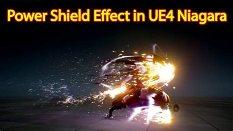 power shield effect unreal engine niagara tutorial youtube