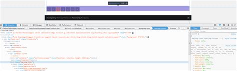 javascript floating element to the left causes