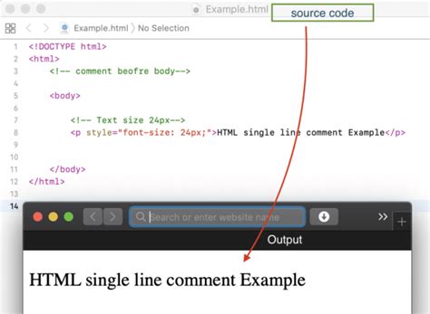 how to html comments tag single line multiline eyehunts