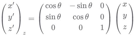 matrices 3d rotation confusion in matrix to be used mathematics
