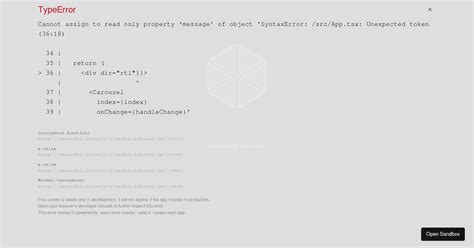 react material ui carousel forked codesandbox