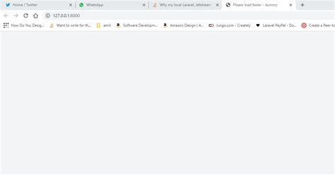 laravel why inertiajs ssr takes long time to load the app stack