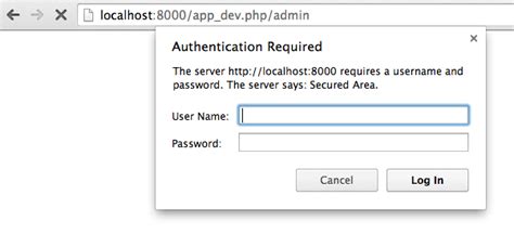 security symfony 2 3 docs