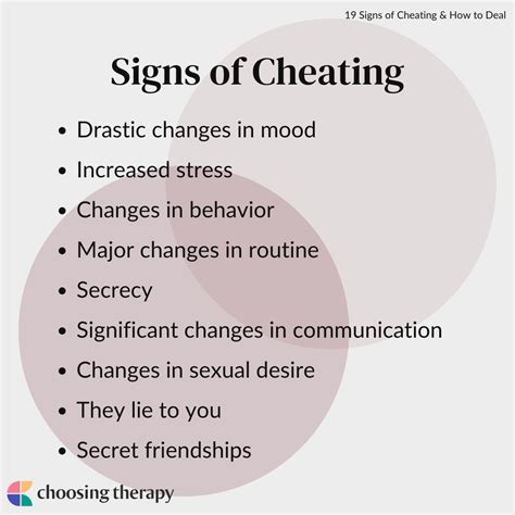 Therapist Shares 19 Signs Of Cheating And What To Do About It