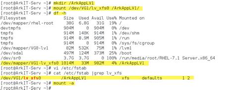how to increase xfs file system lvm in linux step by step