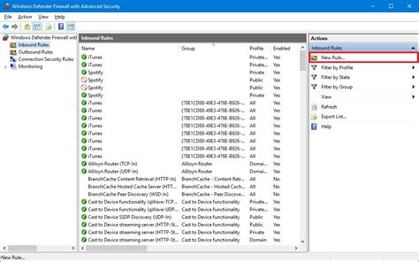 How To Open A Port In The Firewall On Windows 10 • Pureinfotech