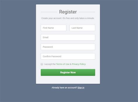 download responsive registration form bootstrap code codeguru