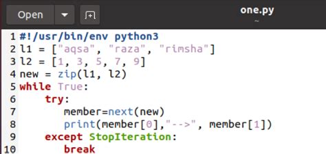 python zip function examples linux hint