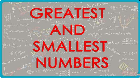 5 make the greatest and the smallest 4 digit numbers