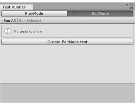 unity manual unity test runner