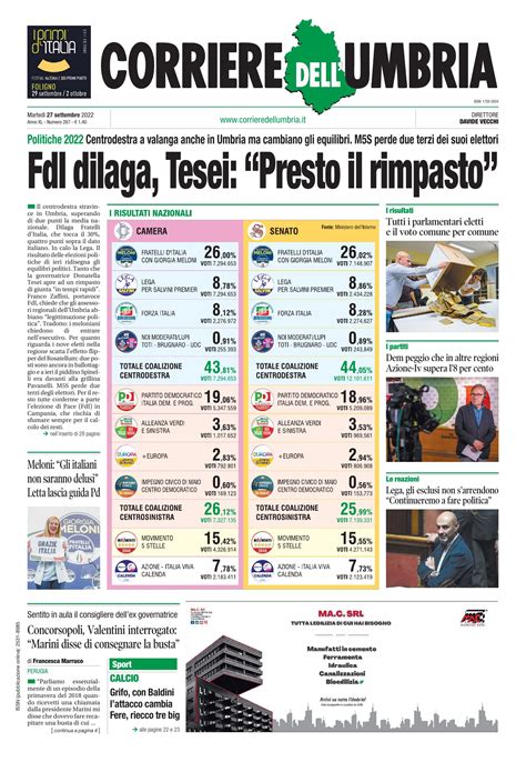 Rassegna Stampa Dei Giornali In Pdf Per Il 27 Settembre 2022 Pdf Docdroid