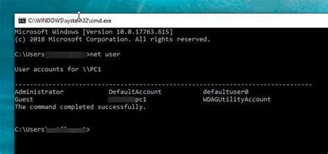 the easy way to show administrator password using cmd on windows 10 8 7