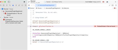getting error flutter flutter h file not found stack overflow