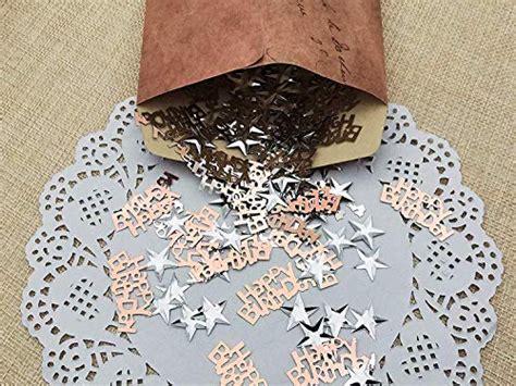 Izoel Happy Birthday Konfetti In Rosegold Sterne Konfetti 30g