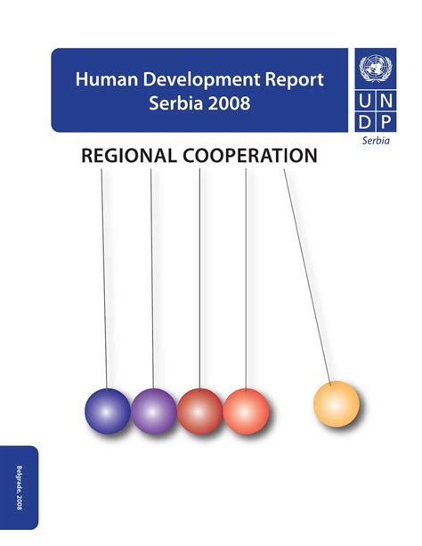 Serbia Human Development Report 2008 By United Nations Development
