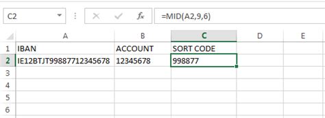 the len left right mid formulas in excel the jaytray blog