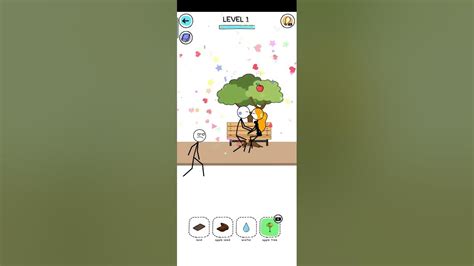 Alchemy Puzzle Level 1 Apple Tree Shorts Gaming Play Weegoon