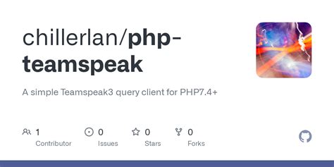 github chillerlan php teamspeak a simple teamspeak3 query client for