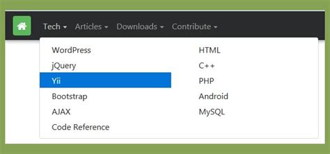 mega menu multi column container in bootstrap 4 nav dropdown
