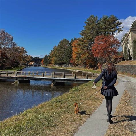 神田咲凛さんのインスタグラム写真 神田咲凛instagram 「 一年ぶりの軽井沢🍁