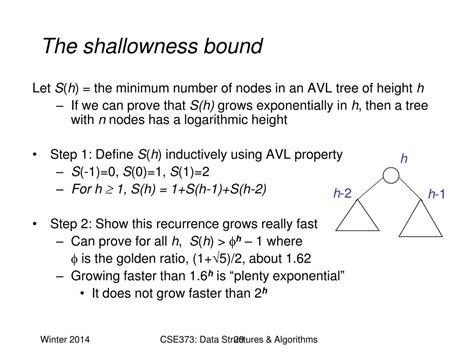 ppt cse373 data structures and algorithms lecture 6 binary search