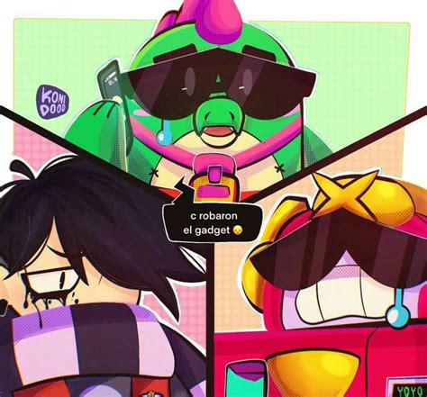 Edgar X Buzz X Surge Fanart Brawl Stars Эдгар х Базз х Вольт Арт