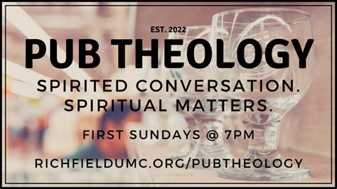 Pub Theology Richfield United Methodist Church