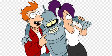 Philip J Fry Amy Wong Leela Bender Futurama Histórias Em Quadrinhos