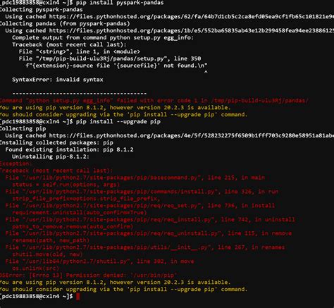importerror no module named pandas pyspark lab support cloudxlab