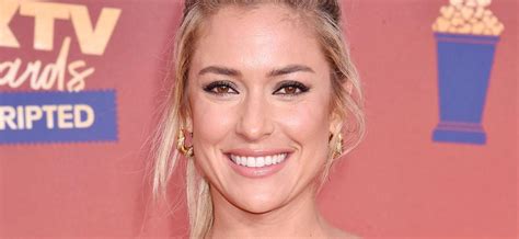Kristin Cavallari In Braless Crop Top Celebrates Her Love Triangle