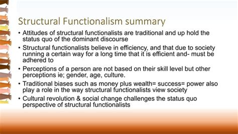 Structural Functional Conflict And Symbolic Interaction Theories