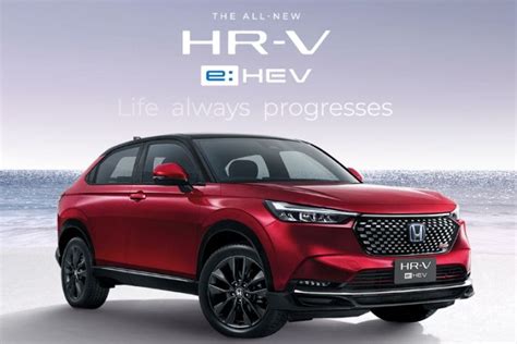 2022 Honda Hr V Introduced In Thailand Gets E Hev Hybrid Powertrain As