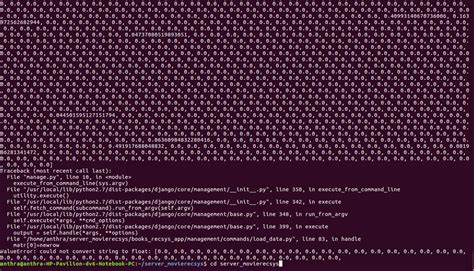 python recommender system valueerror at could not