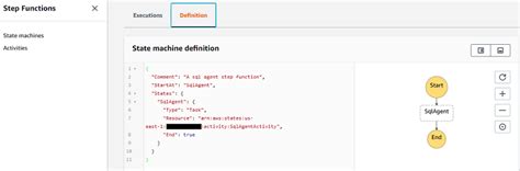 replace sql server agent job with aws step functions aws database blog