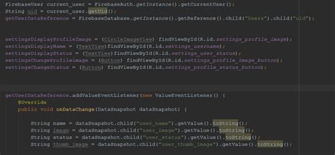 java unable to retrieve data firebase database stack overflow