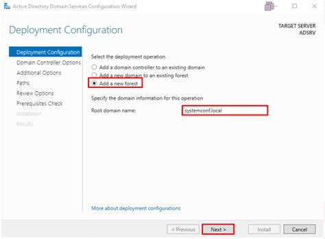 how to install and configure windows server 2019 domain on vmware